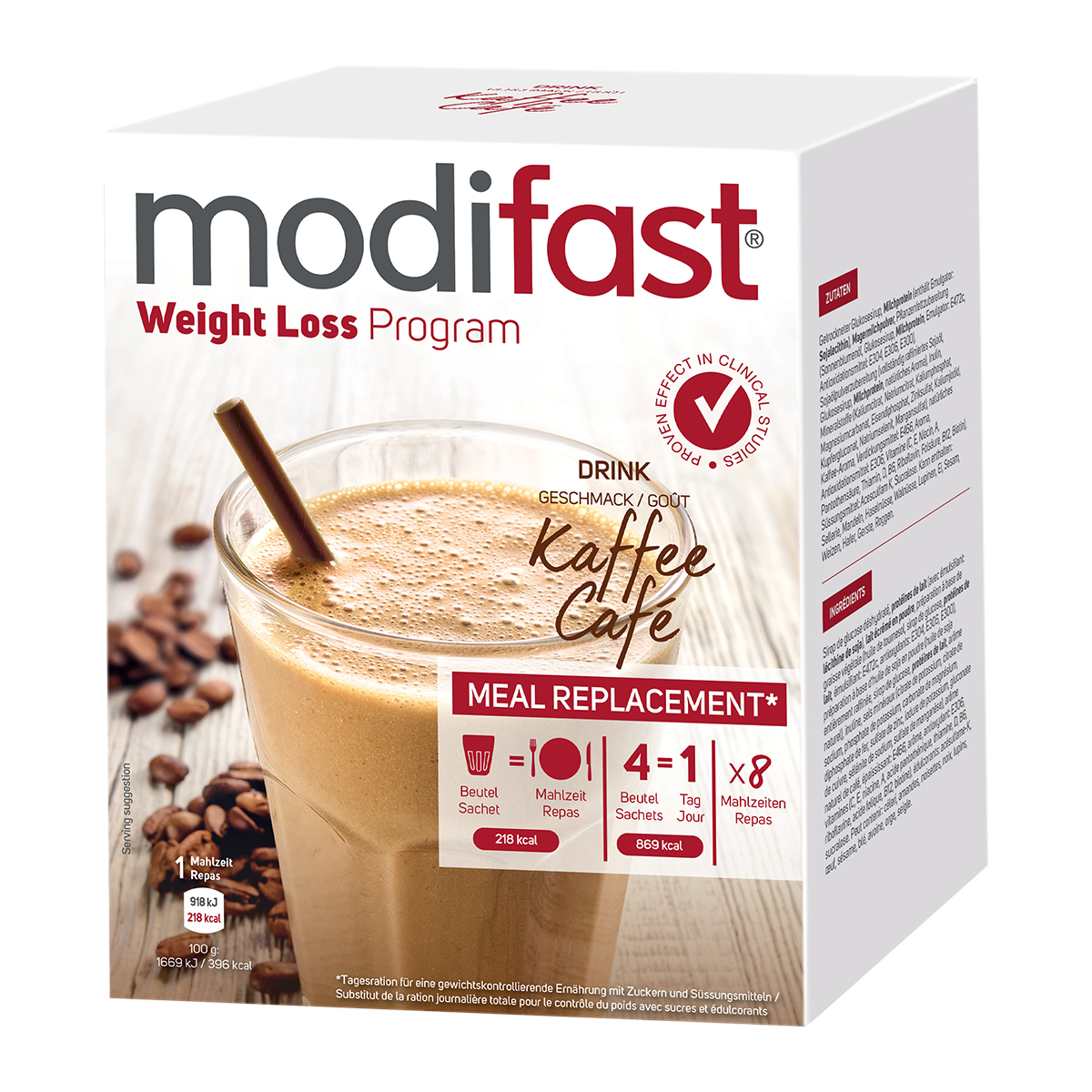 Modifast Drink Kaffee - feiner Diät Shake