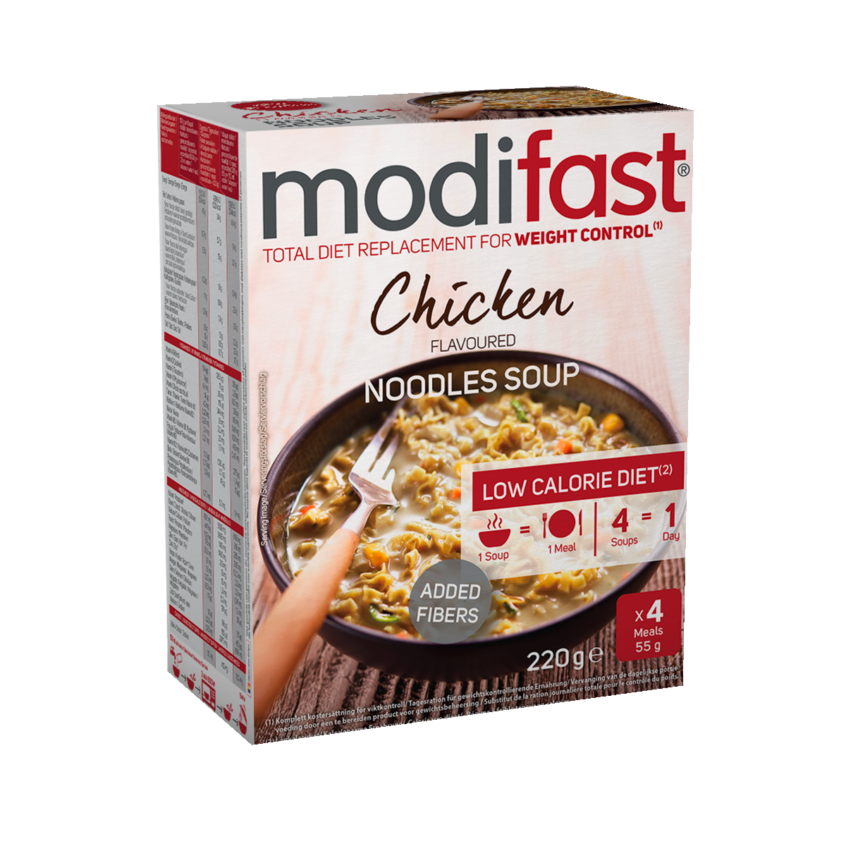 Modifast Soupe de nouilles au goût de poulet - Chicken-Style, repas de ...