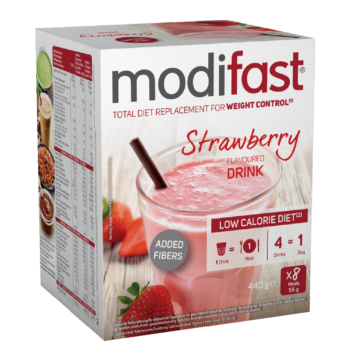 Modifast Drink Fraise 440 g | Modifast